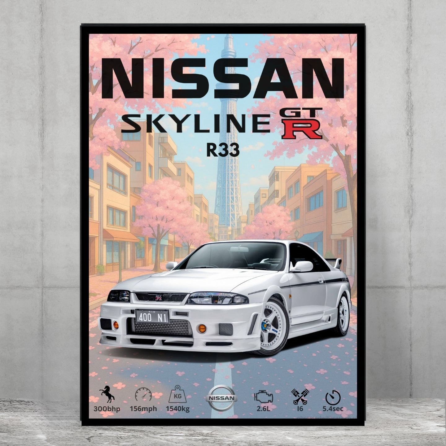 Car Posters | Exclusive Car Wall Art | with or without frame - Obsessed ...