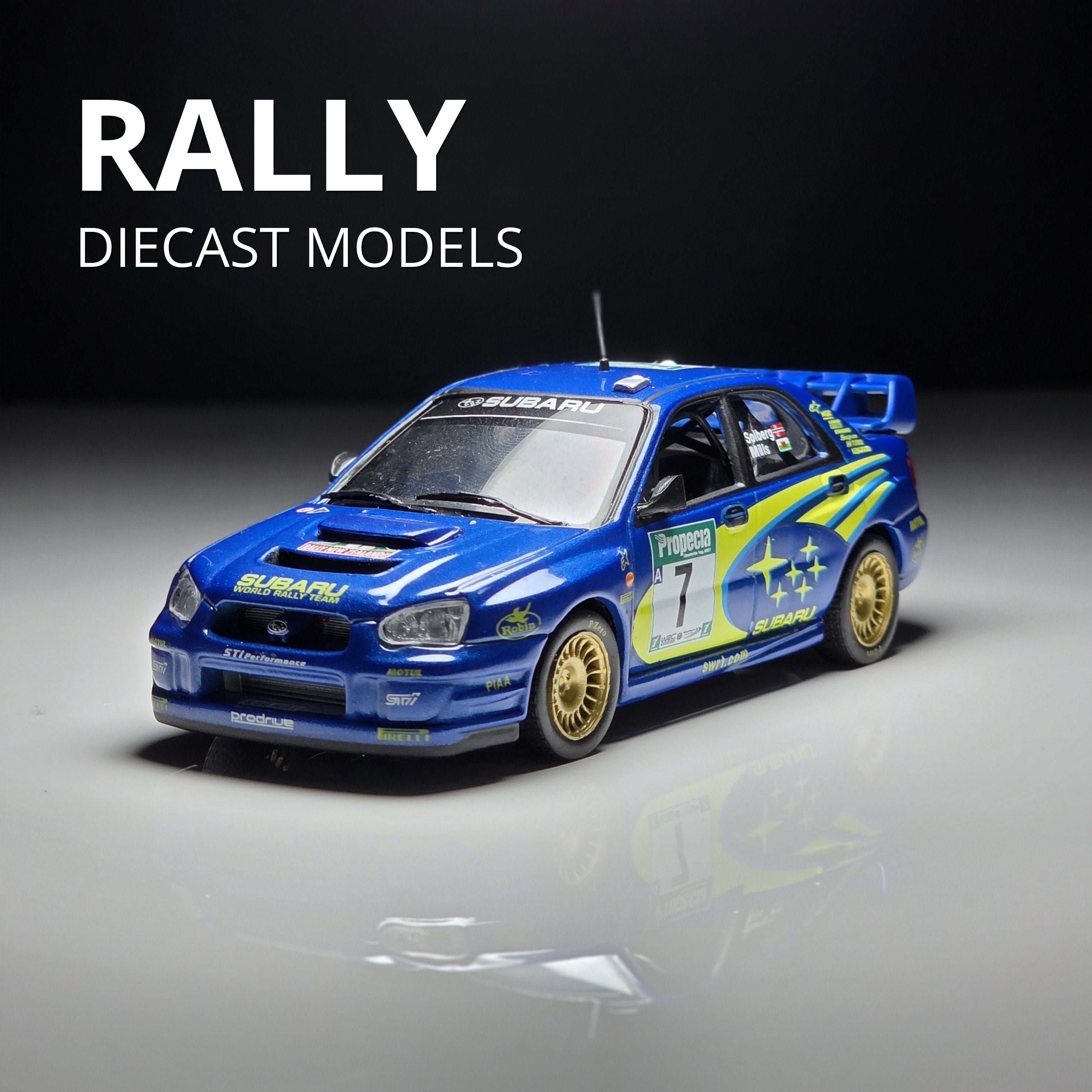 Diecast Model Rally Cars | Rally Models - Obsessed With Cars