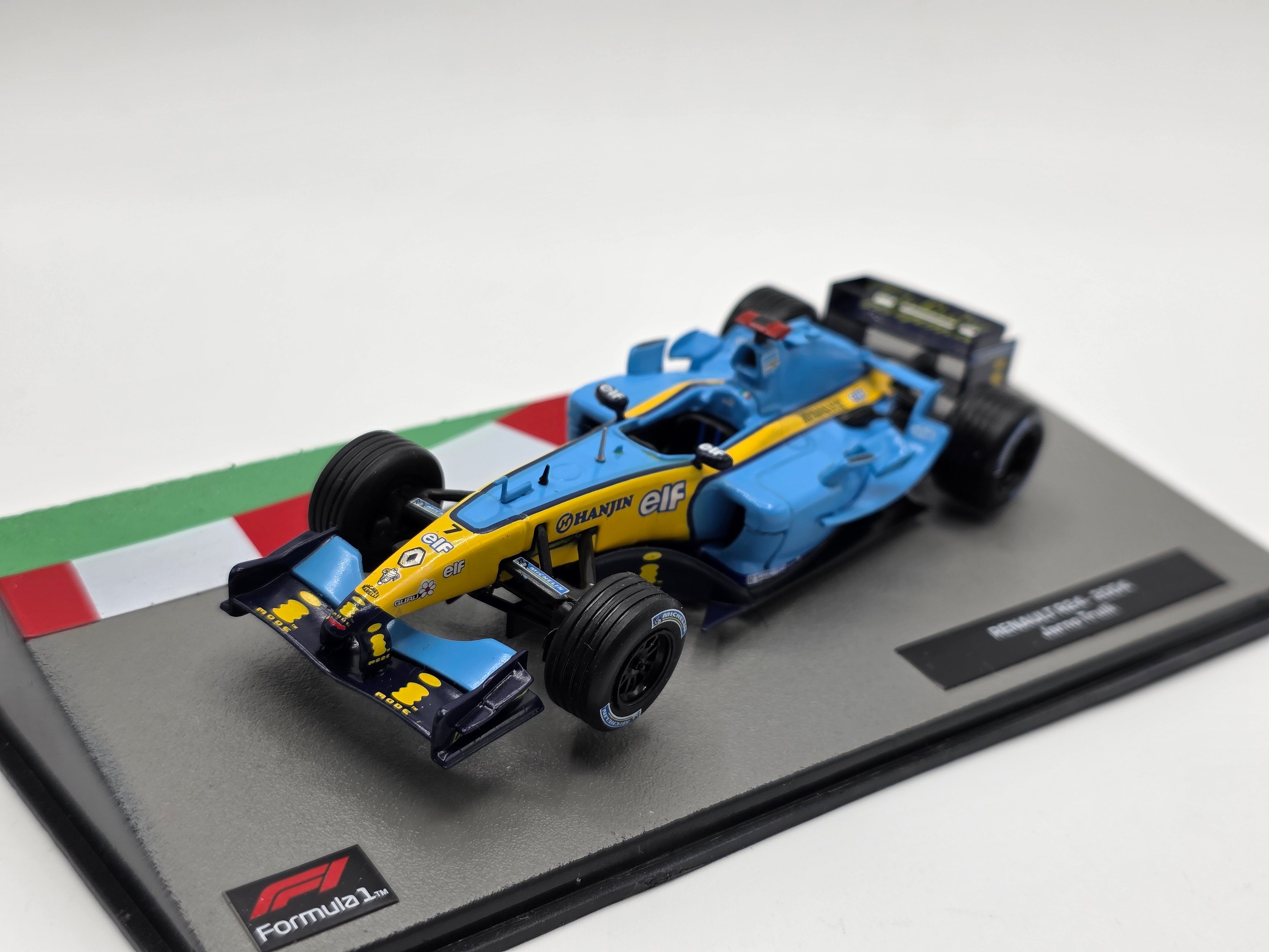 1/43 2004 Renault R24 - Jarno Trulli | Model Car - Obsessed With Cars