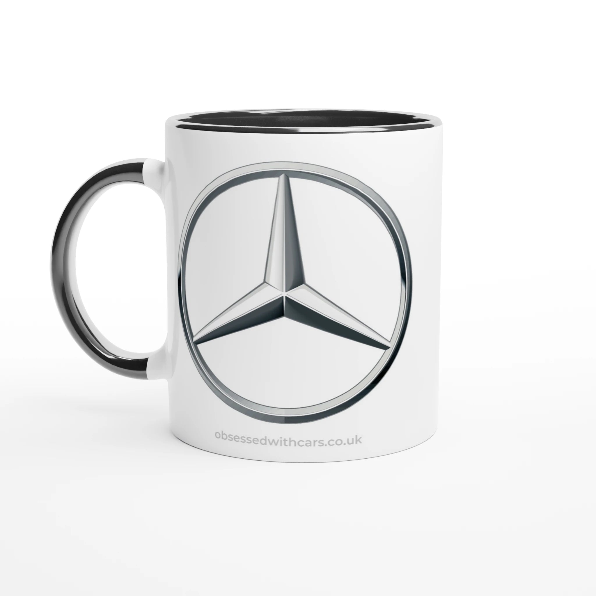 Mercedes Logo Mug - Obsessed With Cars