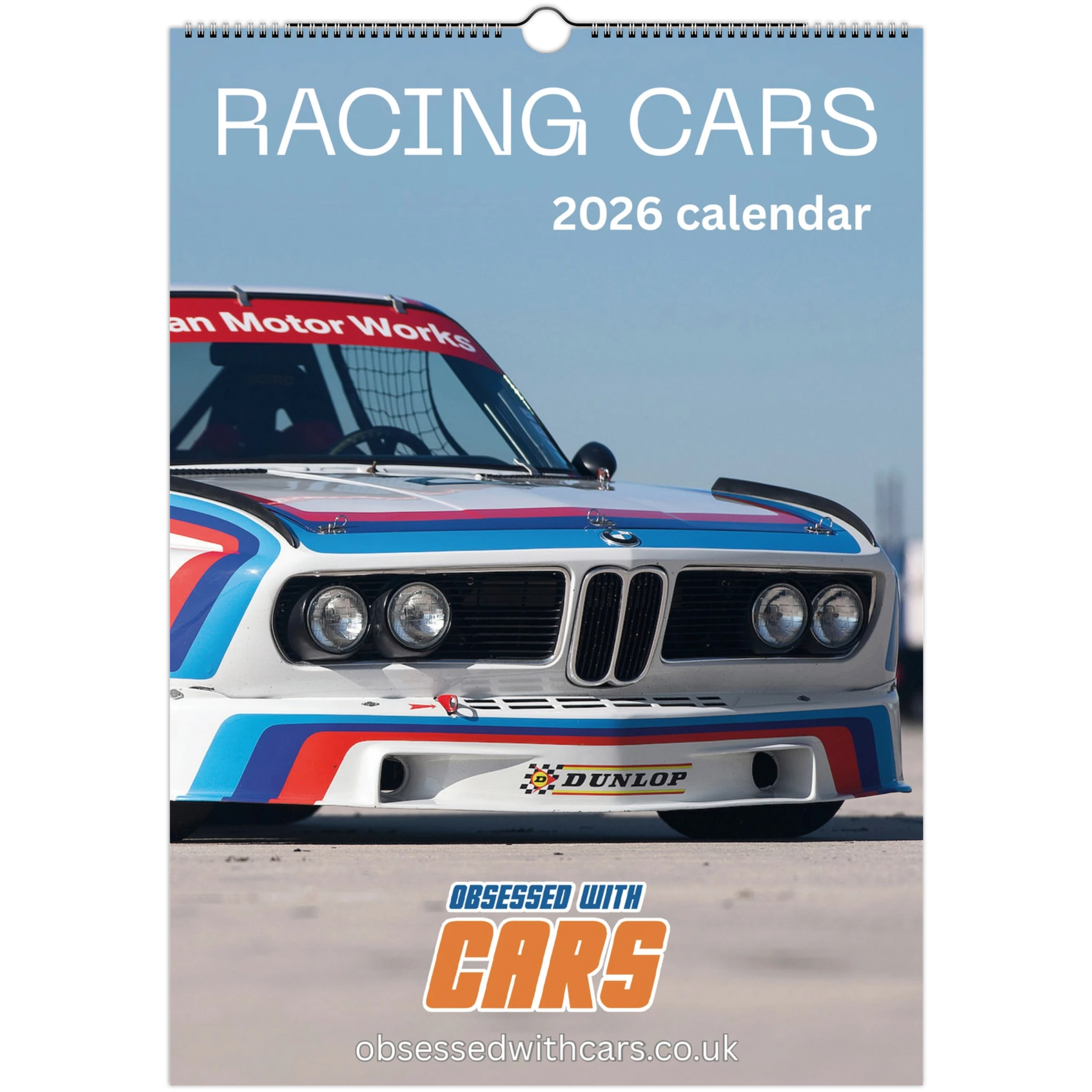 Racing Cars Calendar 2026 | A3 | Car Calendars - Obsessed With Cars