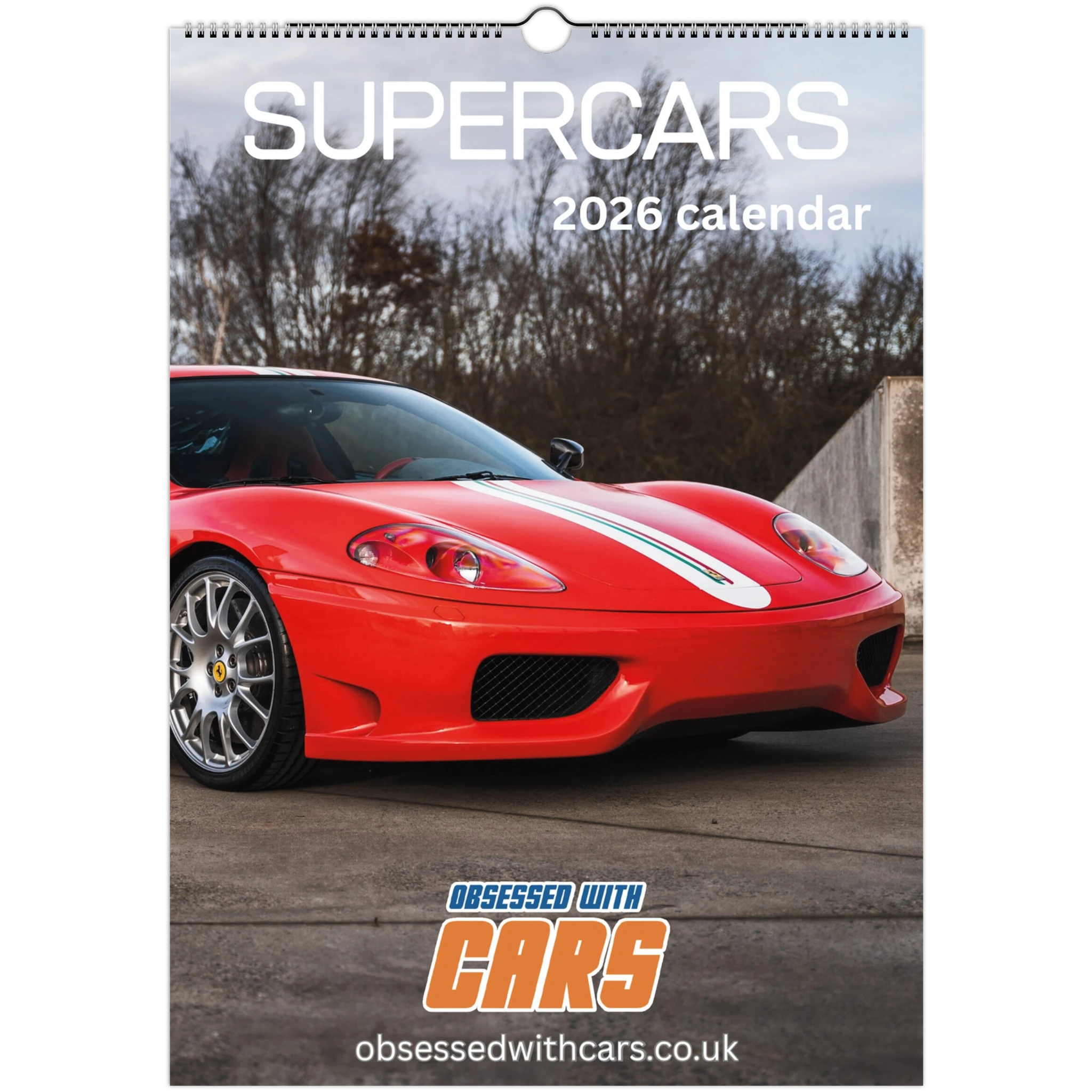 Supercars Calendar 2026 | A3 | Car Calendars - Obsessed With Cars